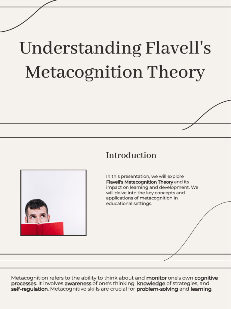 Slidesgo Understanding Flavells Metacognition Theory 20240615112506p9sr | PDF | Metacognition ...