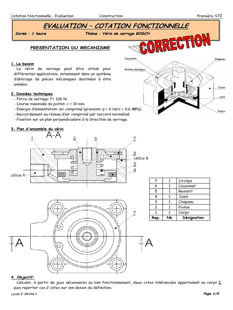 Evaluation Cot Fonc Verin Bosch Prof | PDF