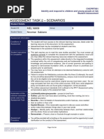 CHCECE037 Assessment Task 2 Placement Project | PDF | Experience | Learning