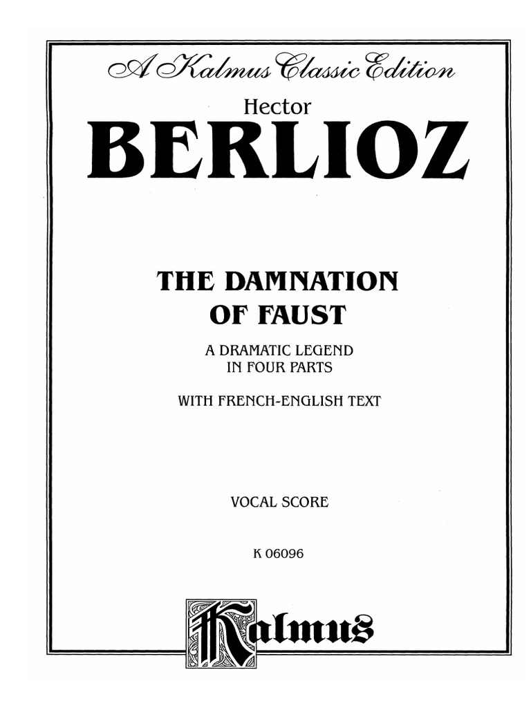 Damnation of Faust The | PDF