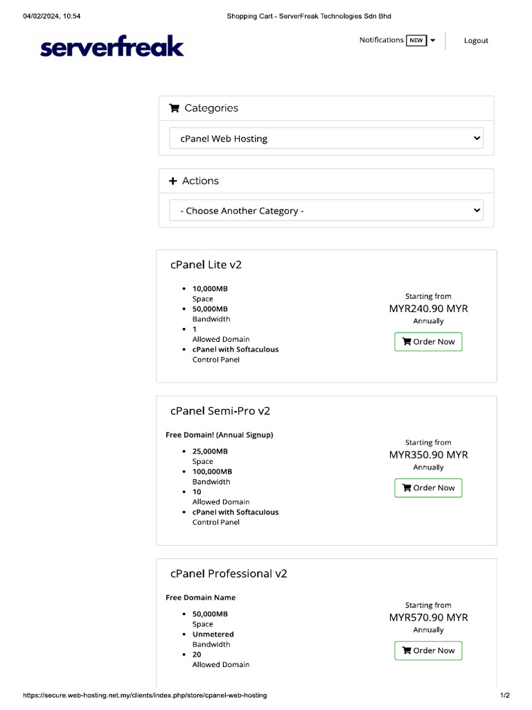 Harga Email Server | PDF