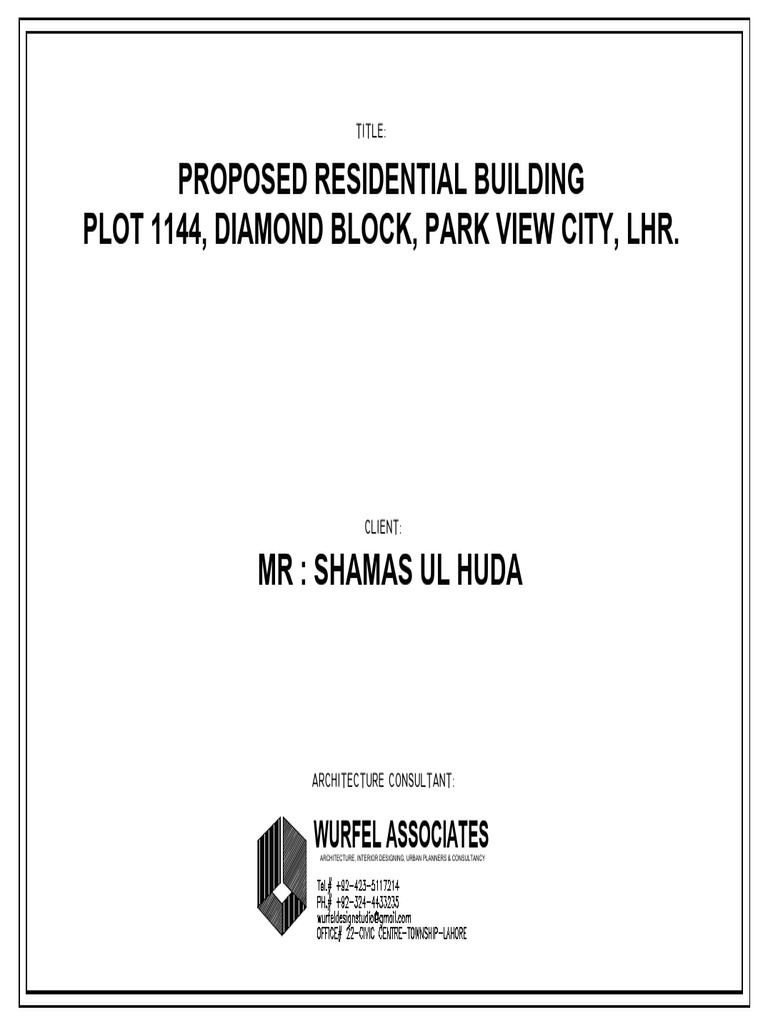 Plot 1144, Park View City, Working | PDF | Culture Of Queensland | Queensland Heritage Register