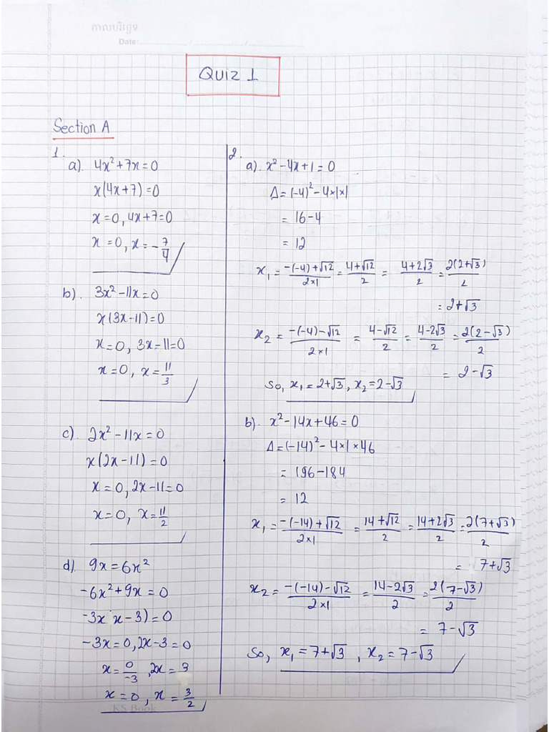 Q1 Math SG | PDF