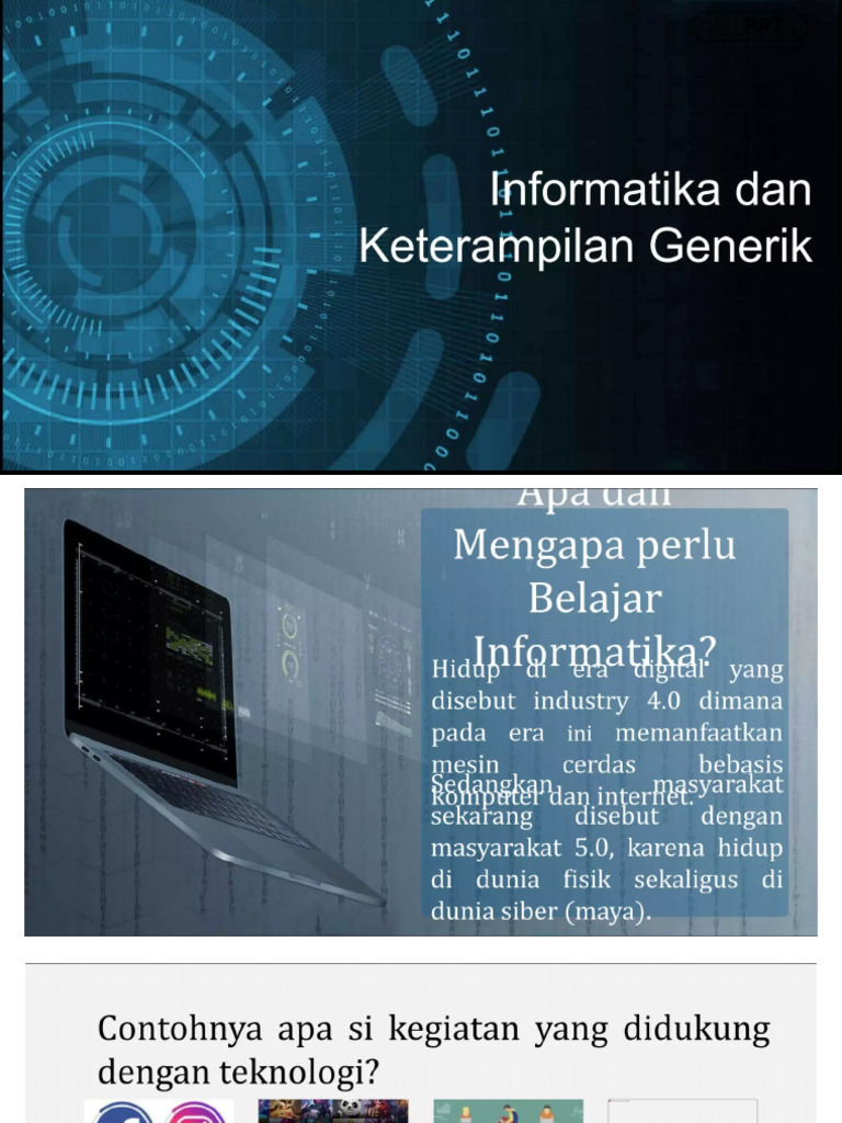 Bab 1 Informatika | PDF
