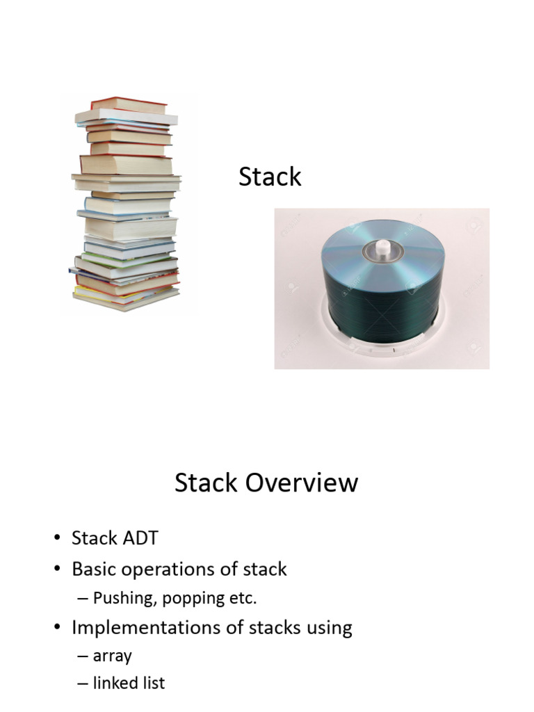 Stack | PDF | Computing | Algorithms And Data Structures