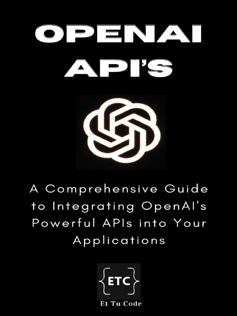 OpenAI Developers Handbook | PDF | Artificial Intelligence | Intelligence (AI) & Semantics