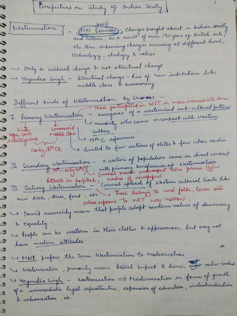 Sociology Paper 2 Overview and Notes | PDF