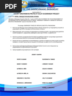 Brgy. Resolution Sample | PDF