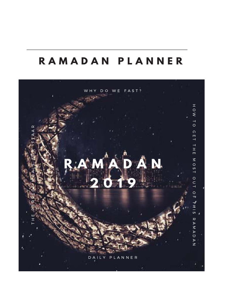 RAMADAN 2019 | PDF | Religious Holidays | Theocracy