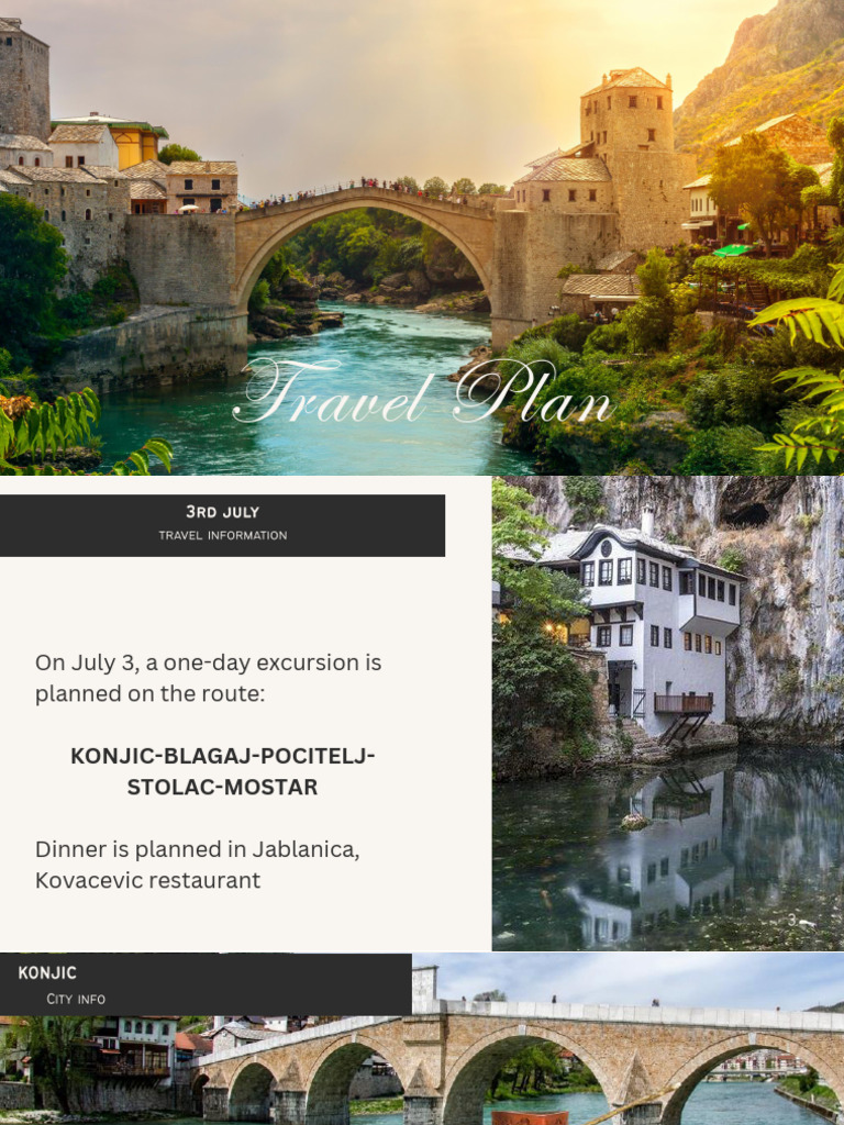 3rd July One Day Travel Plan | PDF