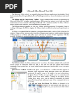 Word 2007 User Guide | PDF | Microsoft Word | Tab (Gui)