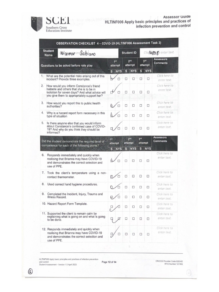 Hltinf006 Covid-19 | PDF