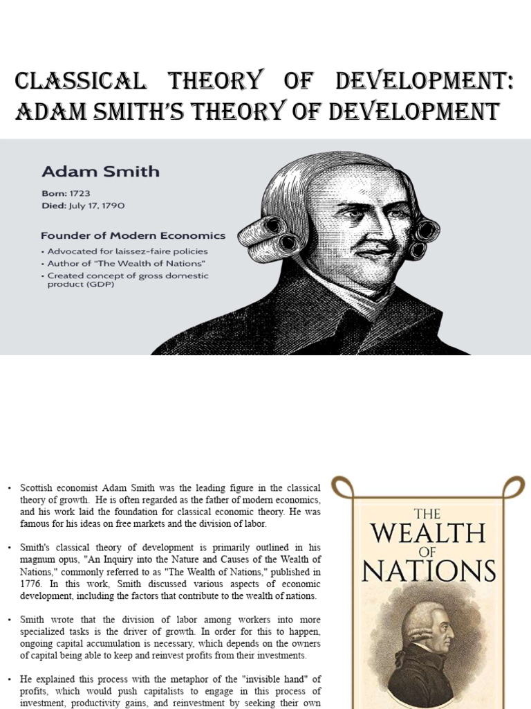 Adam Smith Theory | Download Free PDF | Capital (Economics) | Labour ...