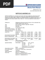 Epicon Marine Finish Technical Data | PDF | Epoxy | Paint