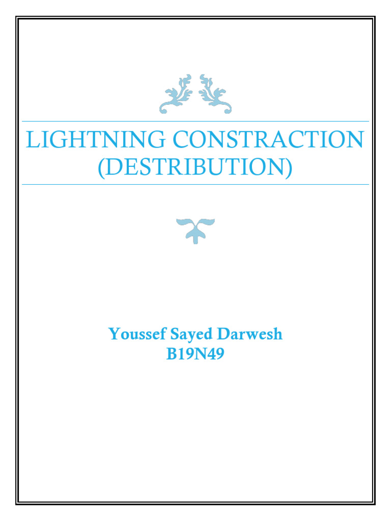 Youssef Sayed-B19N49-Lec1 Summary | PDF | Lighting | Manufactured Goods