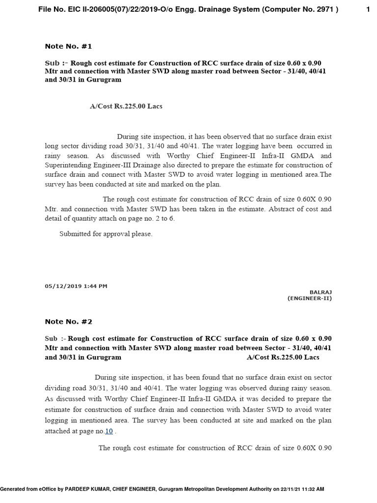 gmdahindiweb1637573192399ComputerNo 2971 | PDF | Drainage