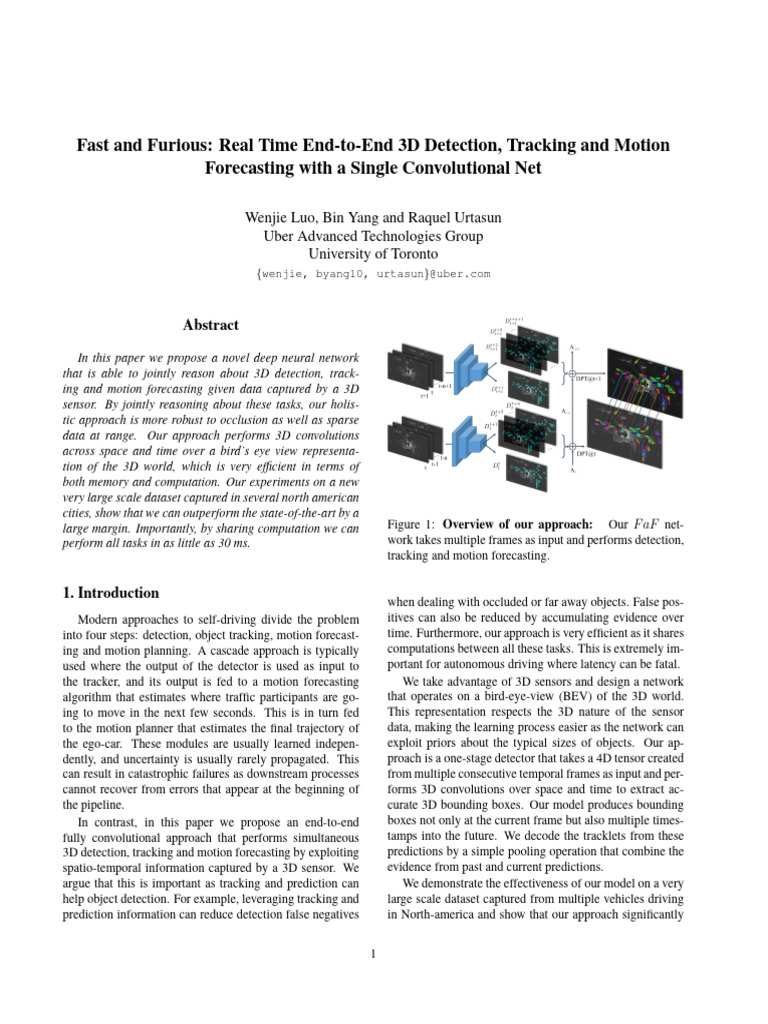 Fast and Furious | PDF | Image Segmentation | Prediction
