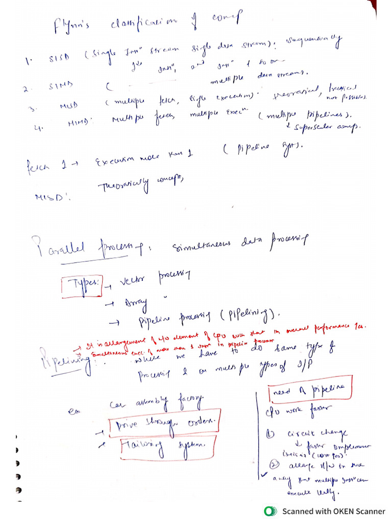 Pipelining Notes | PDF