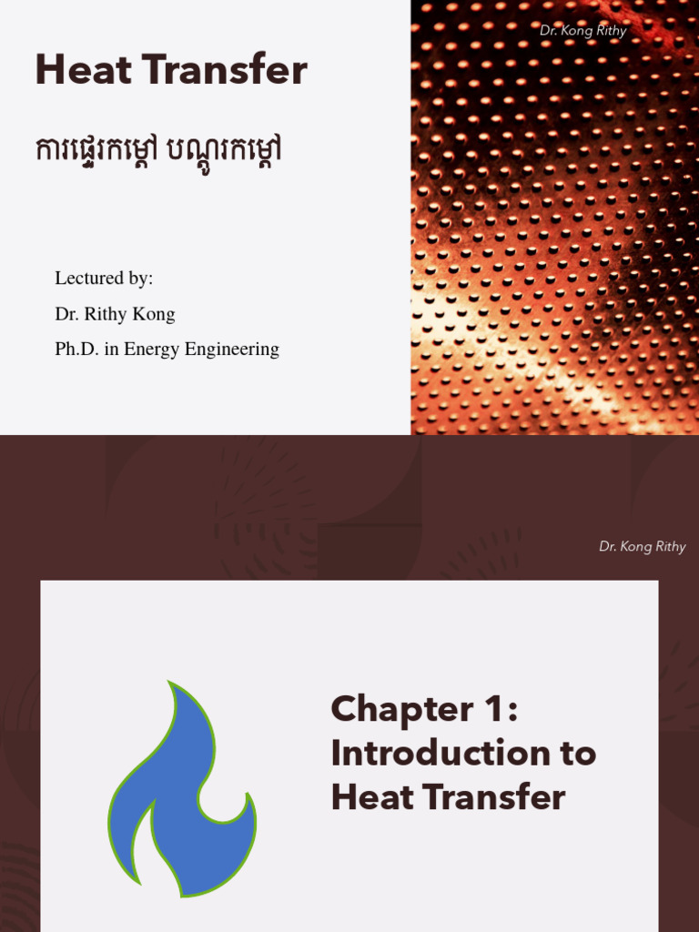 Chapter 1 Introduction To Heat Transfer | PDF | Heat Transfer | Heat