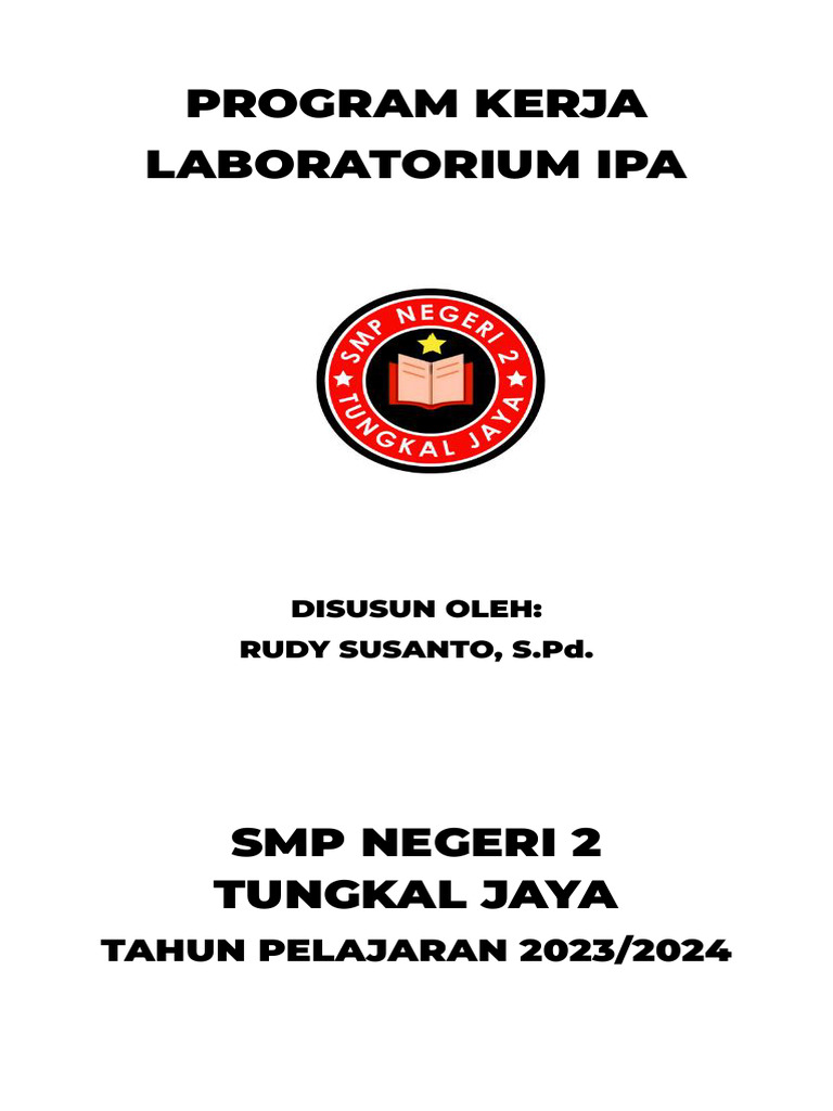 Program Kerja Laboratorium Ipa | PDF