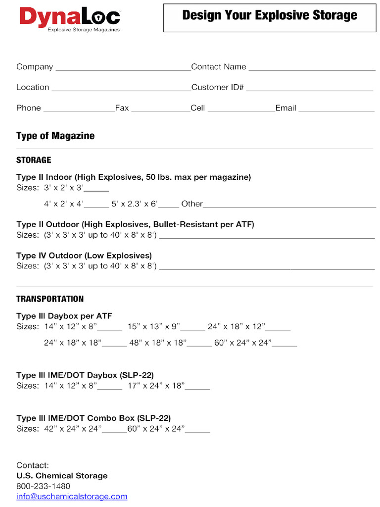 Mag Storage Design Sheet | PDF