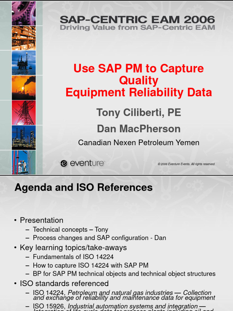 232910740-Sap-Centric-Eam-20060224 (1) | PDF | Reliability Engineering | Systems Engineering