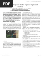 Traffic Signal Warrant Analysis Guide | PDF | Pedestrian Crossing | Traffic