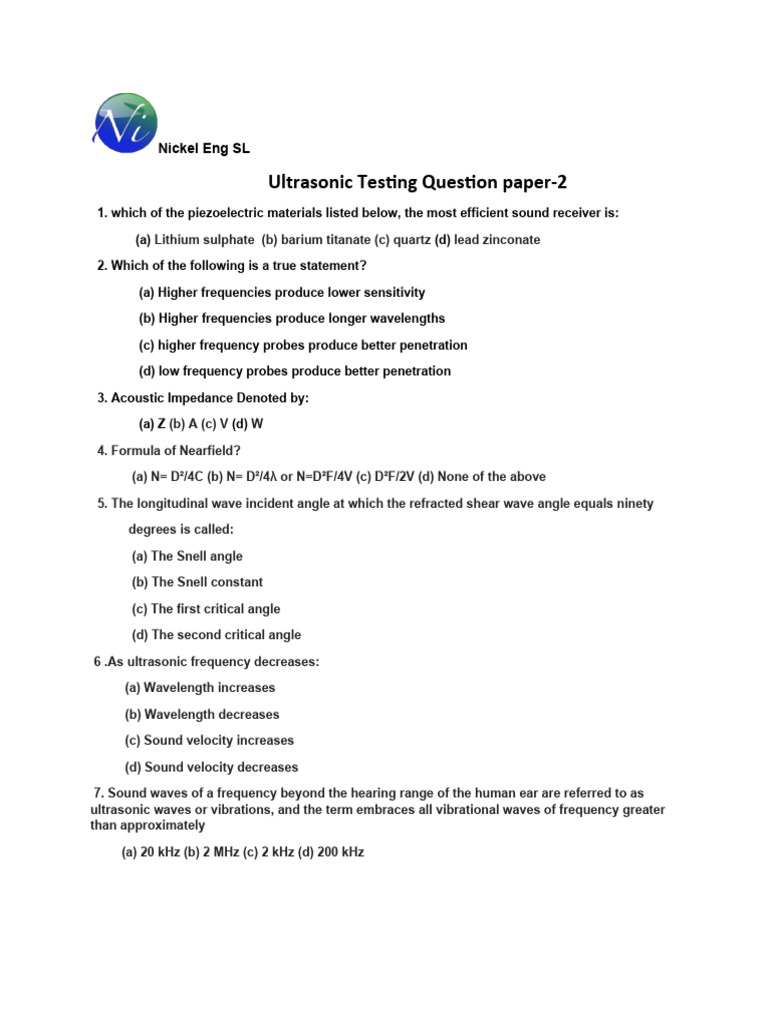 Eng SL Rev-02 | PDF | Waves | Sound