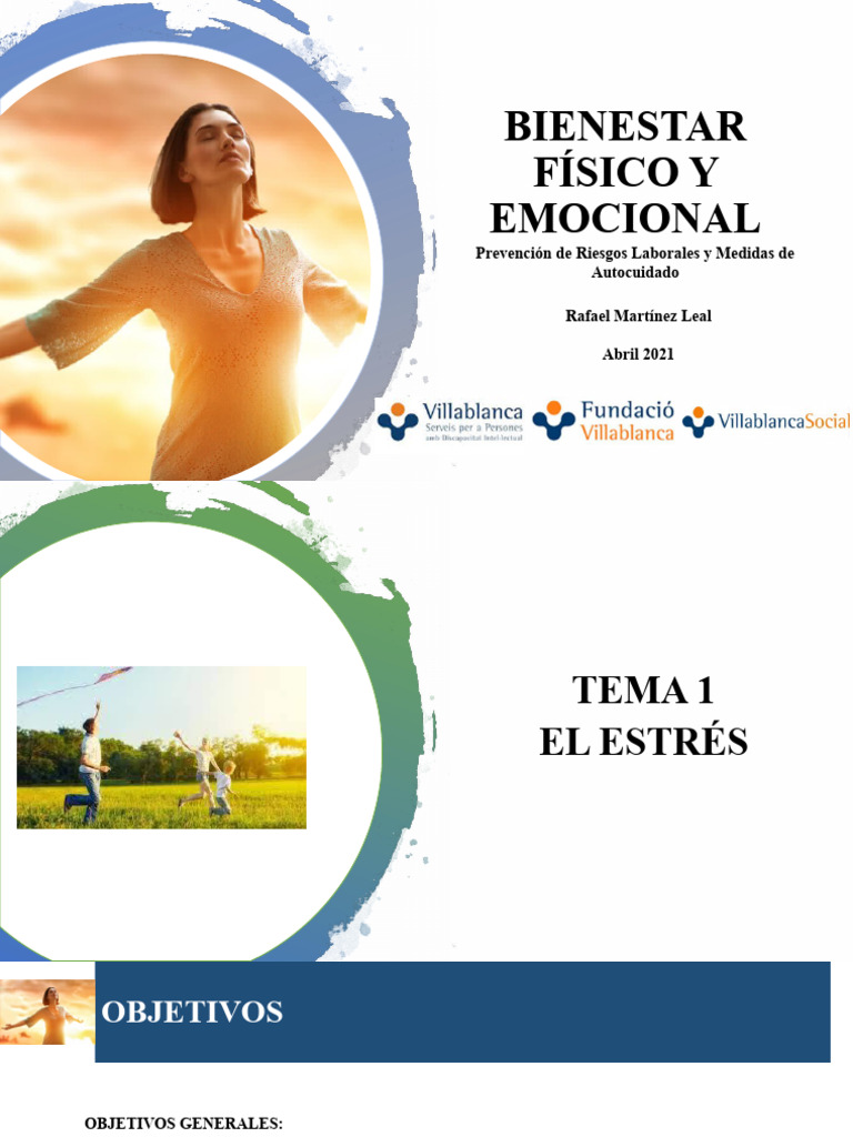 BIENESTAR EMOCIONAL Y FÍSICO | Descargar gratis PDF | Estrés (biología) | Las emociones