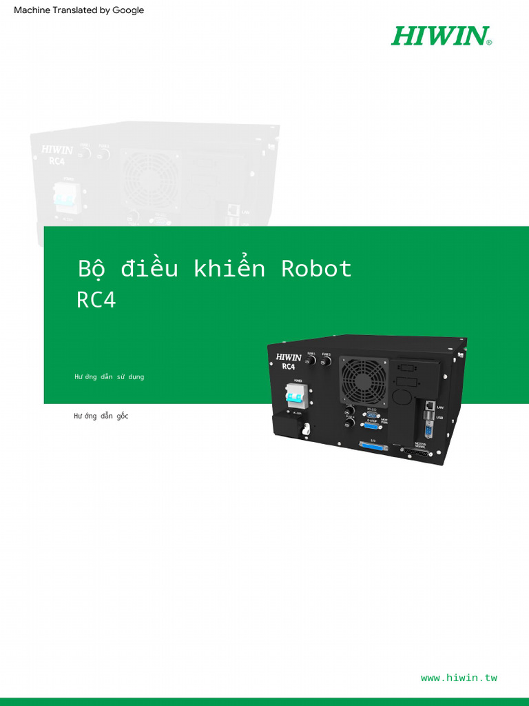 RC4 - Controller - Manual Tiếng Việt | PDF