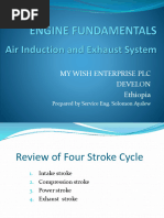 Diesel Engine Air Intake and Exhaust System | PDF | Turbocharger ...