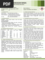 Form 031 - Contoh Format MSDS | PDF