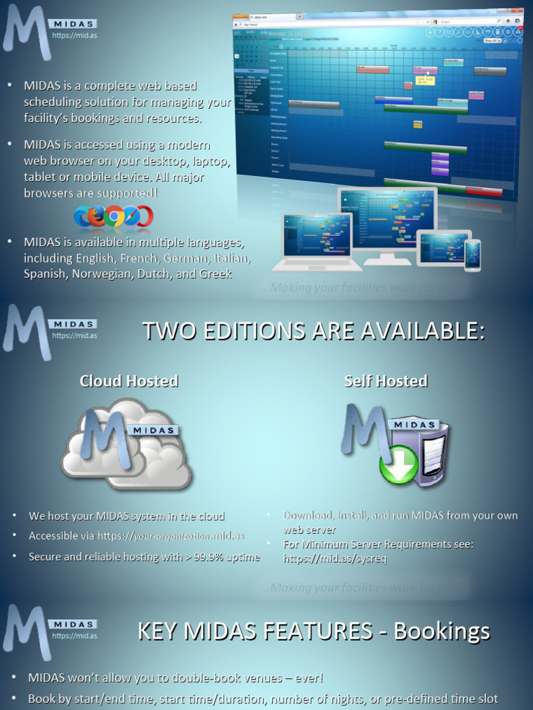 Midas Sales Presentation | PDF | World Wide Web | Internet & Web