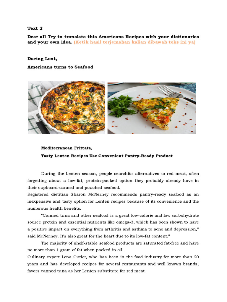 Text Descriptive-Procedure - Text 2 | PDF