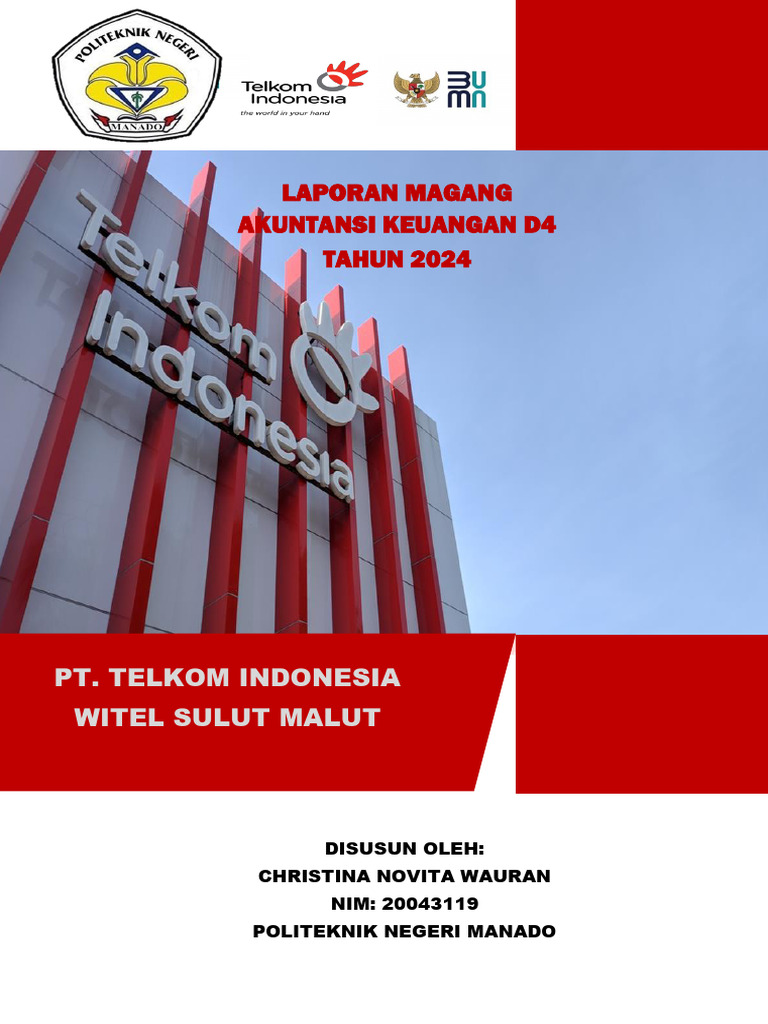 Laporan Magang PT. Telkom Indonesia Witel Sulut Malut | PDF | Karier ...