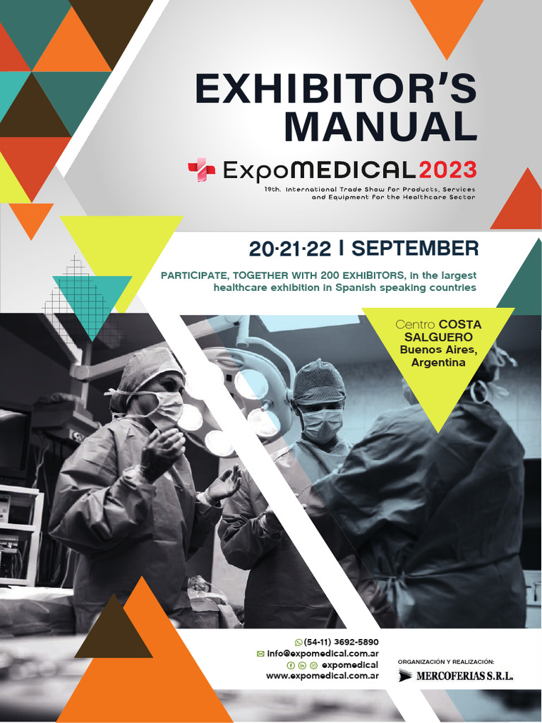 Exhibitor S Manual - ExpoMEDICAL 2023 | PDF