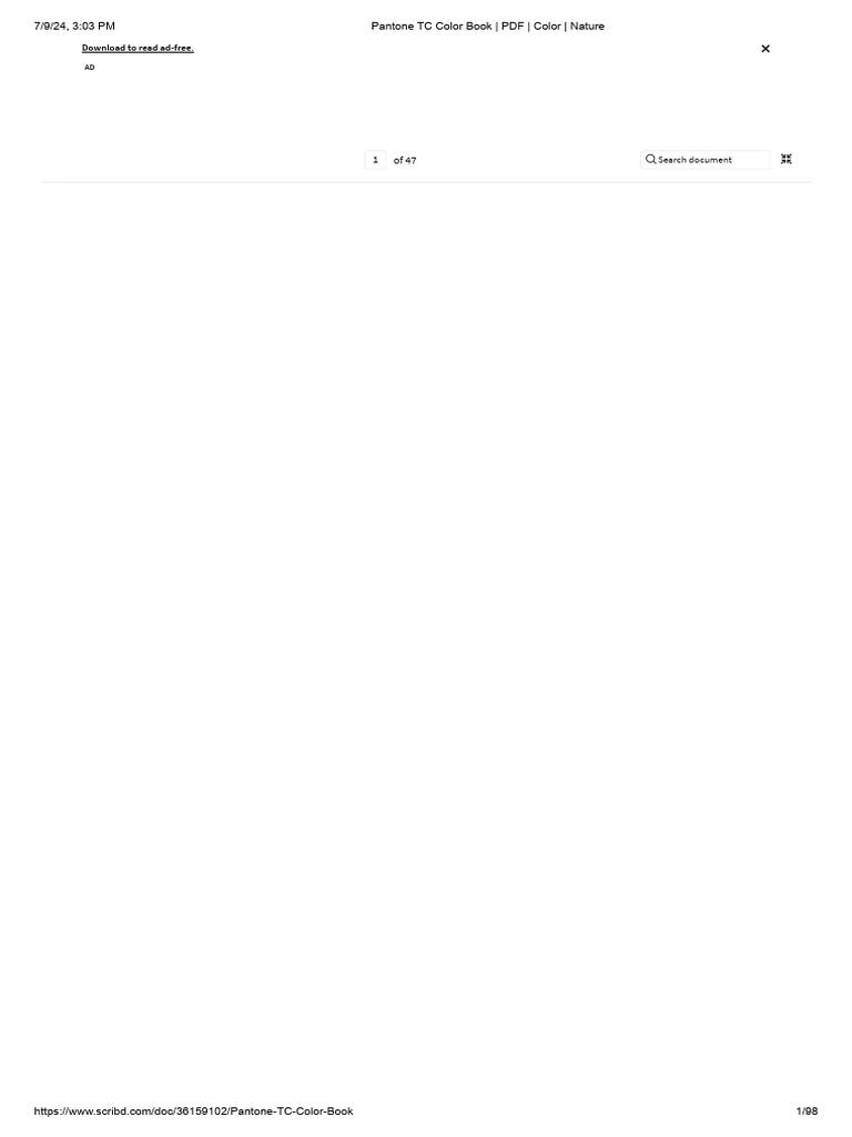 Pantone TC Color Book _ PDF _ Color _ Nature | PDF | Artistic ...