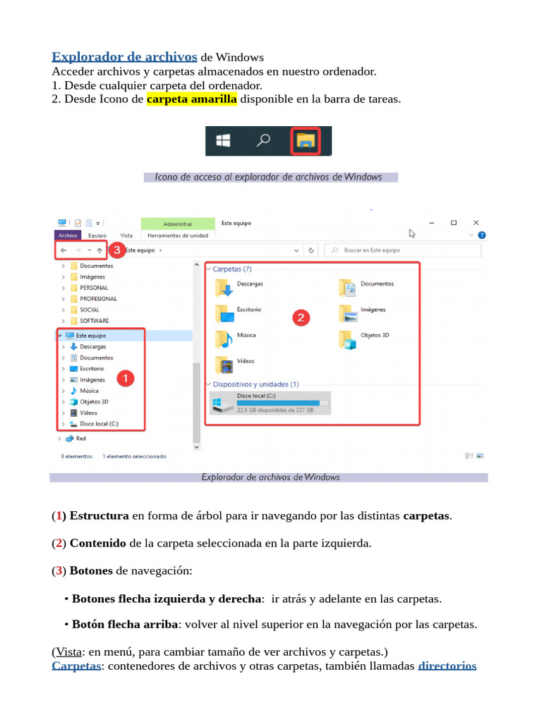 301 Explorador de Archivos | PDF