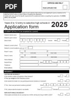 Cssps 2025 Form | PDF