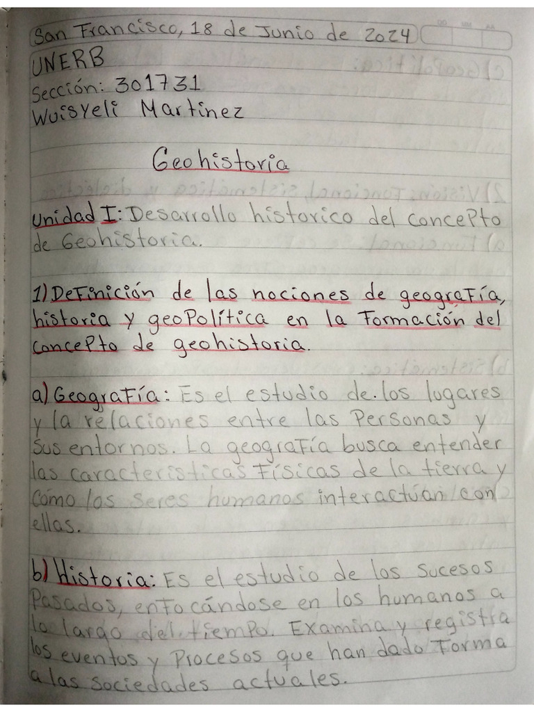 Geohistoria | PDF