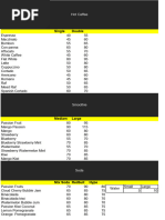 Selecta Ice Cream Price List 2025 | PDF | Food Ingredients | Foods