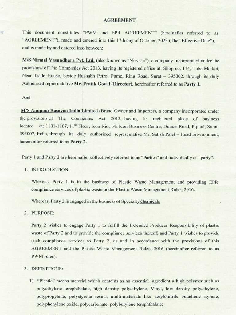 Anupam Rasayan Scann | PDF