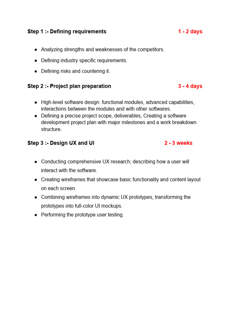 Project Timeline Pdf Software Software Bug