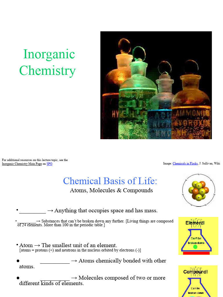 Inorganic Chemistry Basics Lecture PowerPoint VCBC.ppt 20240709 154412 ...