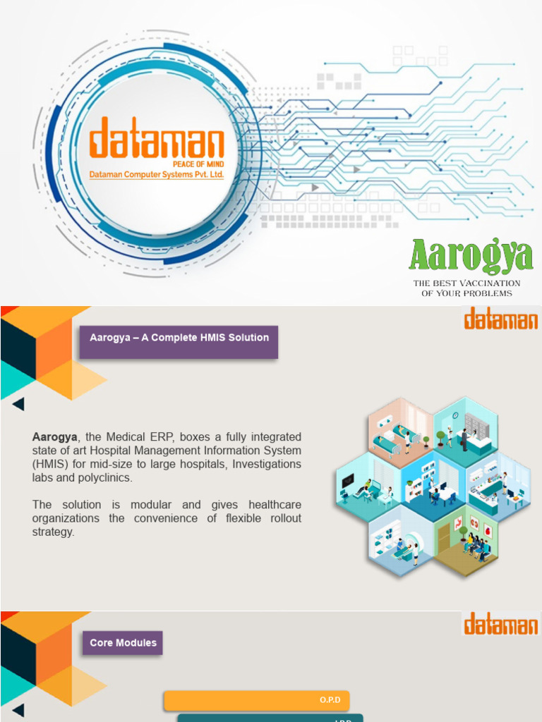 Aarogya PPT For Website | PDF | Debits And Credits | Hospital
