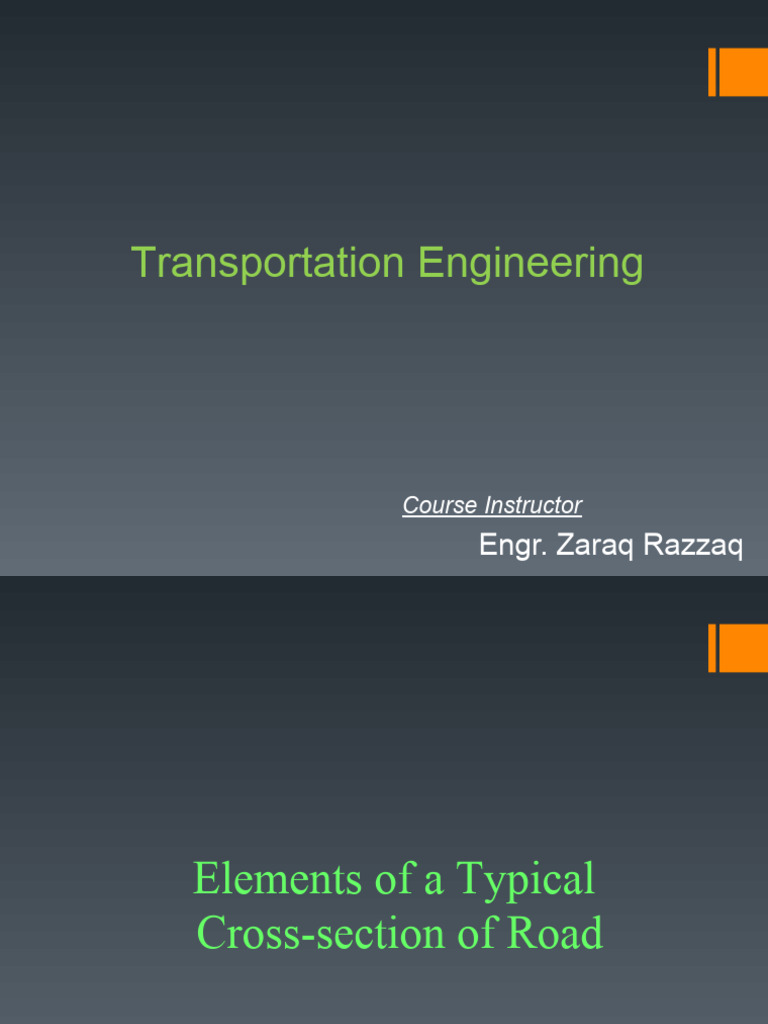 Lecture 04 | PDF | Road | Traffic