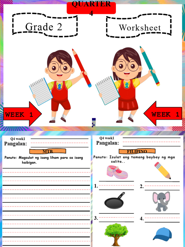 Q4 Week1 Worksheets | PDF