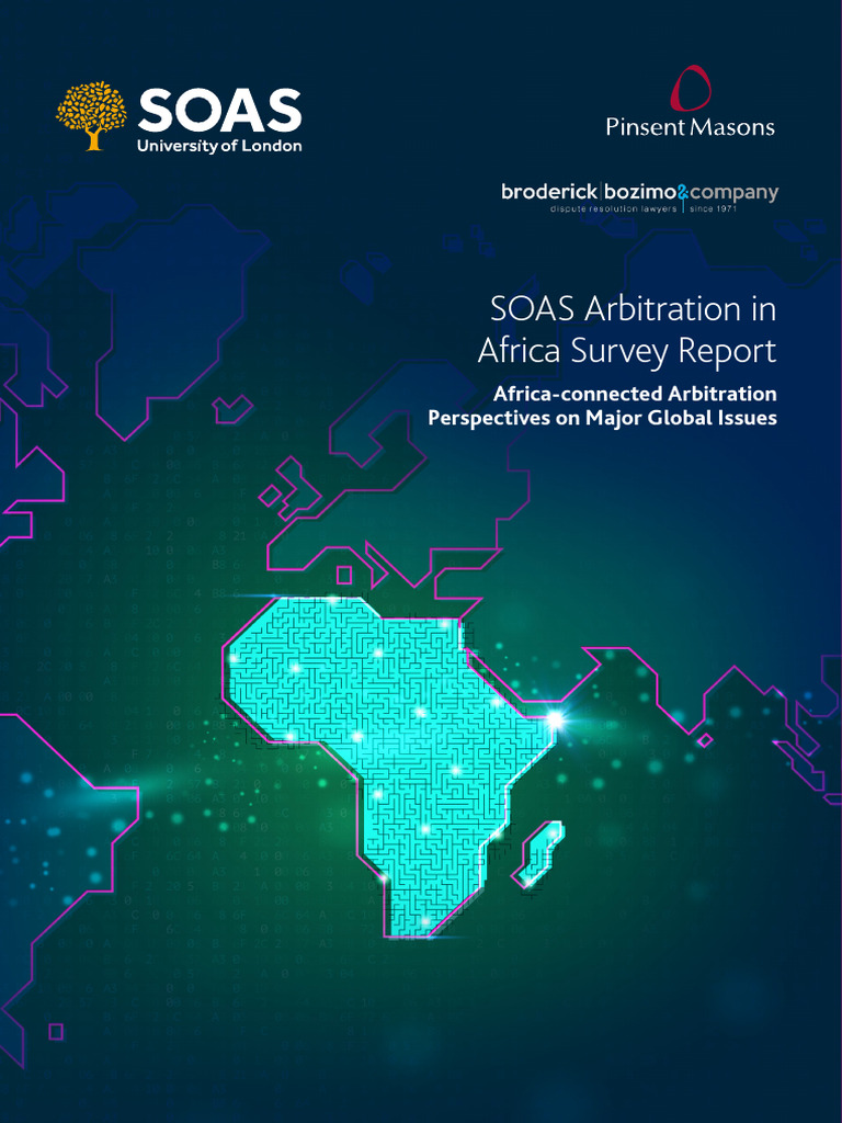 SOAS Arbitration in Africa 2022 Survey Report | PDF | Arbitration | Africa
