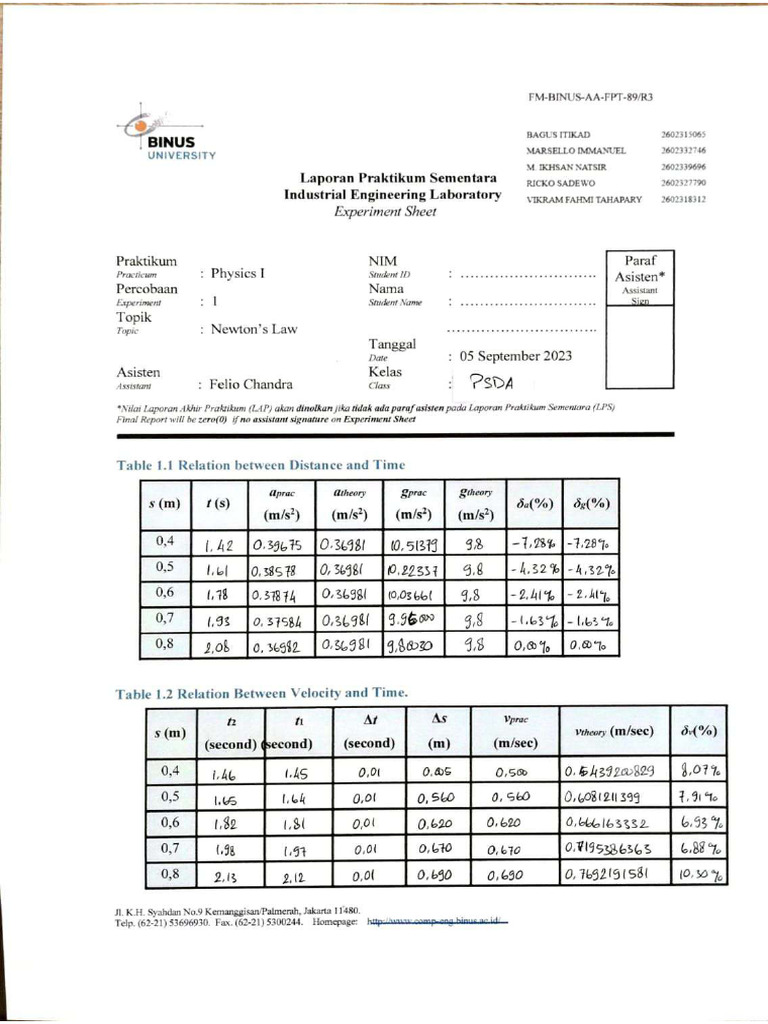 LPS - Team 2 - PSDA | PDF