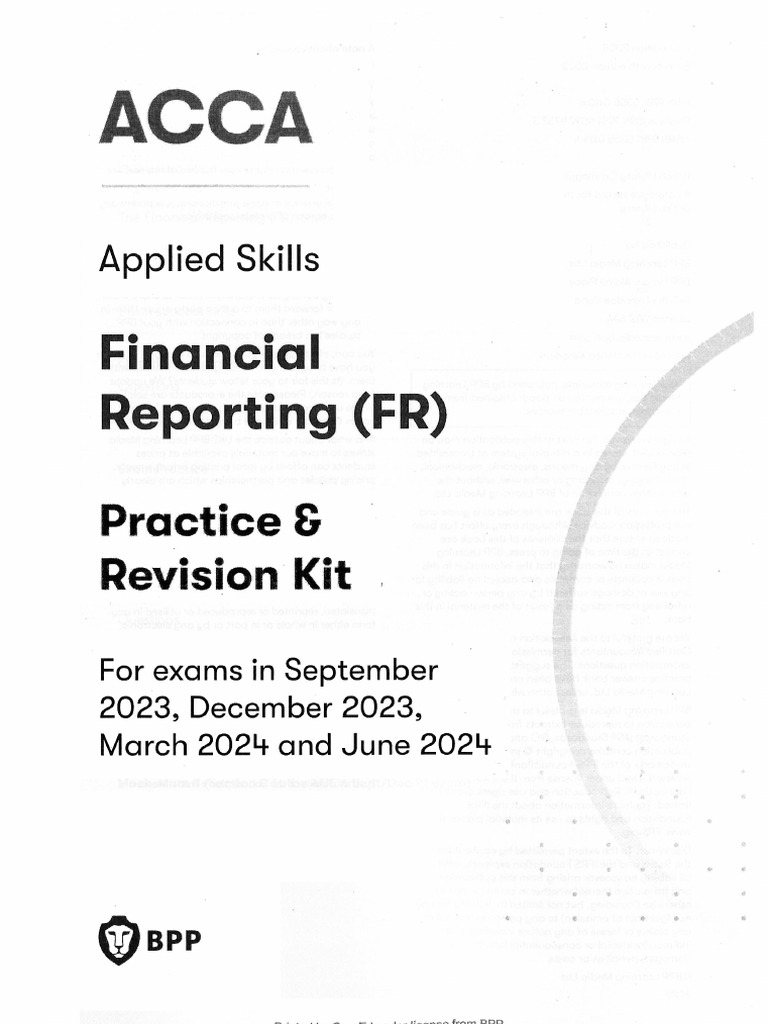 Fr Bpp Kit 2024 Pdf